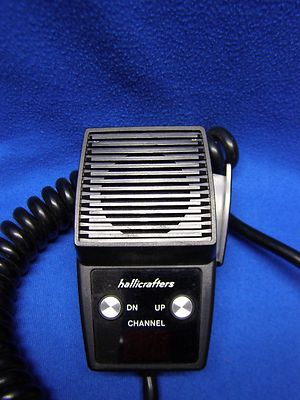 Hallicrafters Mobile 2-Way Radio Microphone with Channel Controls and ...