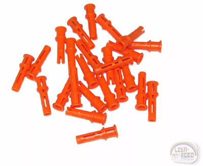 LEGO Technic - 3L Pin w/ Bushing x 25 - Orange - New - (EV3, NXT ...