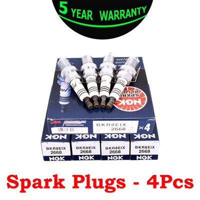 New Set of 4PACK FOR NGK 2668 - Iridium IX Spark Plugs BKR8EIX US Free ...