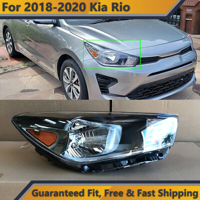 2018-2020 Kia Rio Halogen Passenger Headlight Replacement Assembly ...