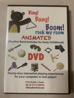 Shelf3 DVD~ Bing Bang Boom rock my room Animated early childhood ...