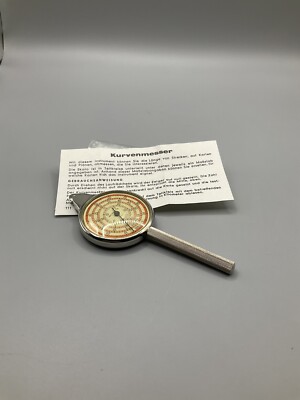 Vintage Entfernungsmesser für Landkarten / Kartenmesser / Kurvenmesser ...