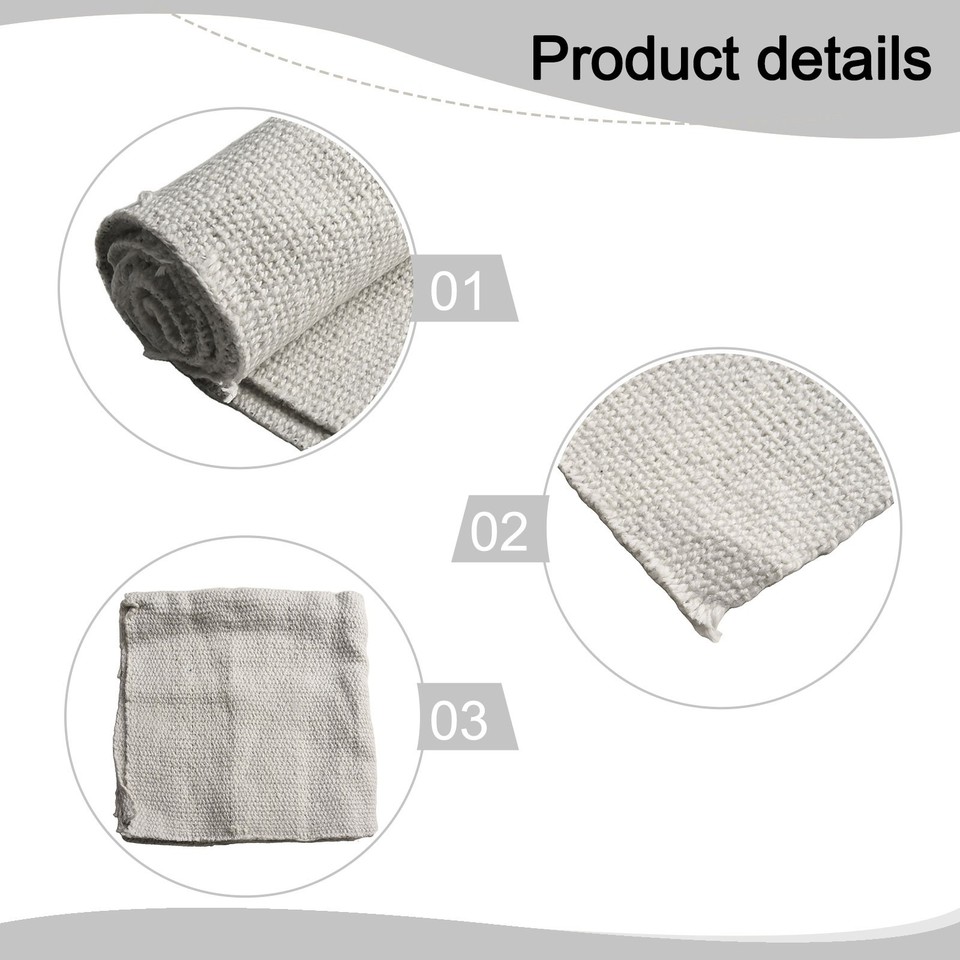 Home Supplies Fire Blanket Fireproof Blanket Fireproof Cloth 2mm Thick ...