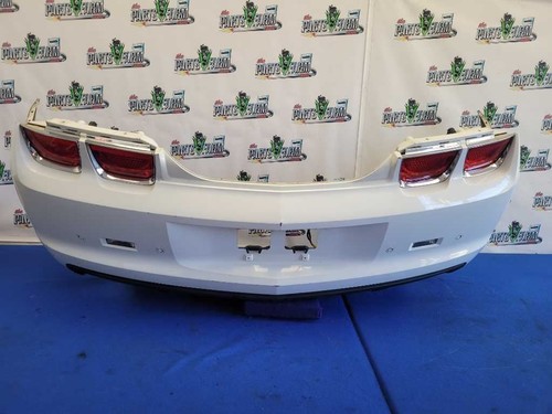 2010-2013 Chevrolet Camaro SS Rear Bumper Cover Park Assist Paint White ...