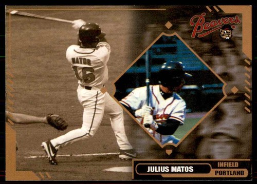 2002 Multi-Ad Portland Beavers Julius Matos Portland Beavers #JUMA | eBay
