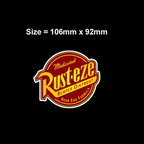 RUST-EZE VINYL CAR VAN STICKER DECAL WALL ART - RUSTEZE - | eBay