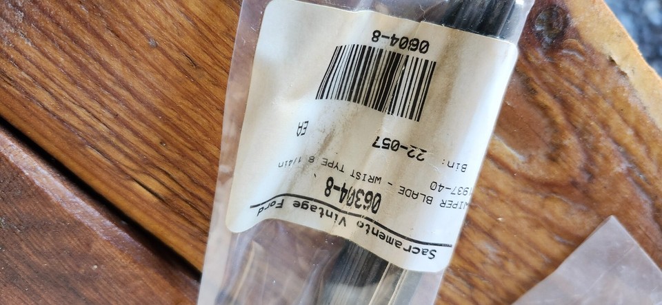 1930-31 FORD MODEL A WIPER MOTOR & WIPER | eBay