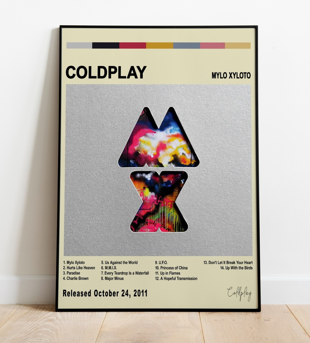 Coldplay Album Cover Mylo Xyloto Coldplay MYLO XYLOTO Album Cover