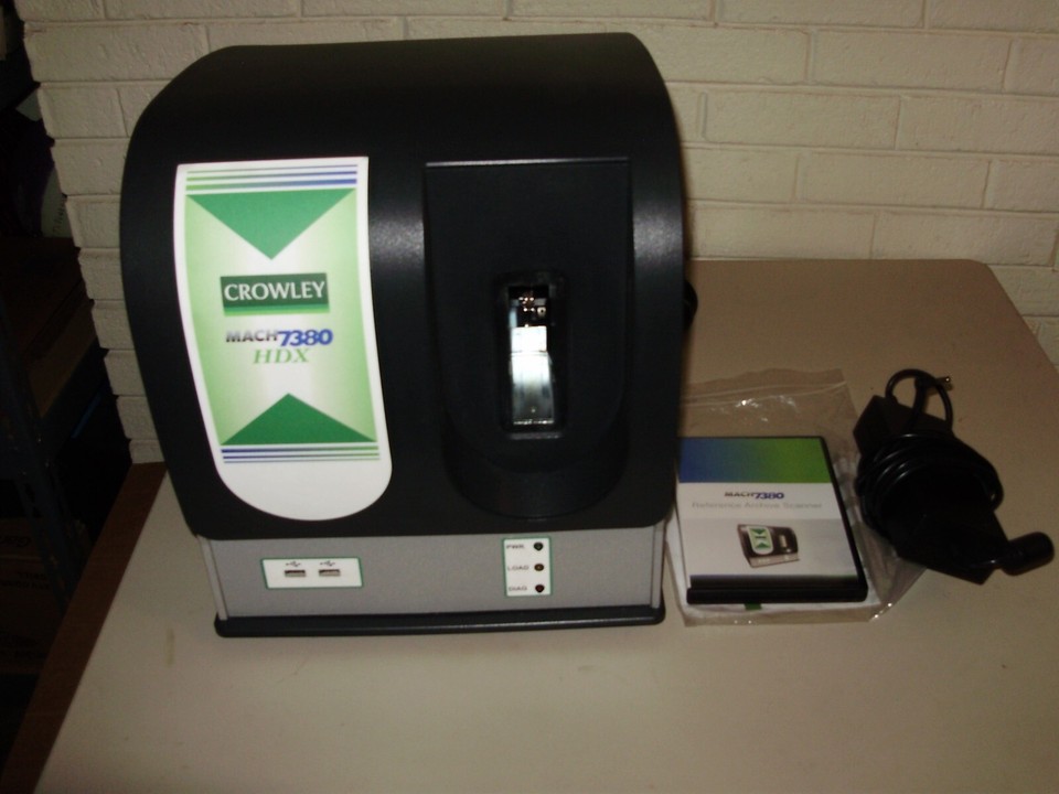 MEKEL/CROWLEY MACH 7380 HDX MICROFILM REFERENCE ARCHIVE SCANNER | eBay