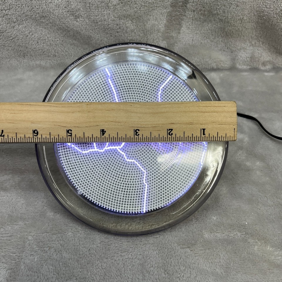 6" Lumin Disk White Plasma Super Bright Flat Glass Panel Can You ...