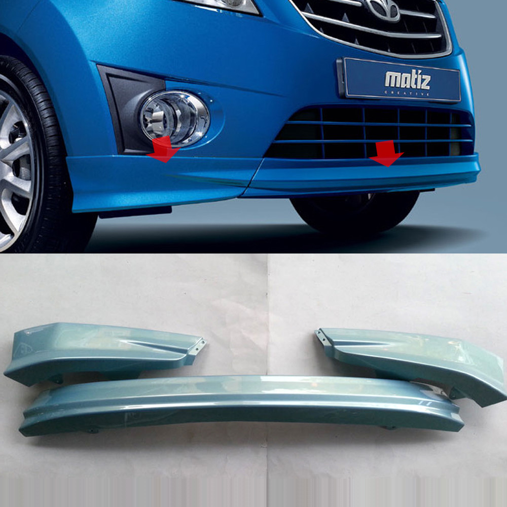 GGE Red Front Lip Spoiler For 2010 2012 Chevy Spark Matiz | eBay