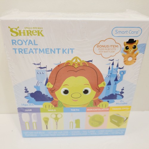 Shrek Royal Treatment Kit Baby Nail Care Teeth Brush Puss In Boots Toy ...
