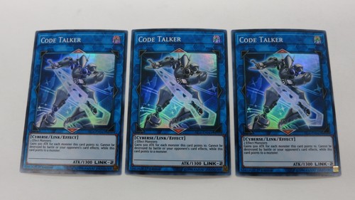 3x CODE TALKER LINK MONSTER FIGA-EN043 1ST EDITION SUPER YUGIOH NM UNPLAYED | eBay