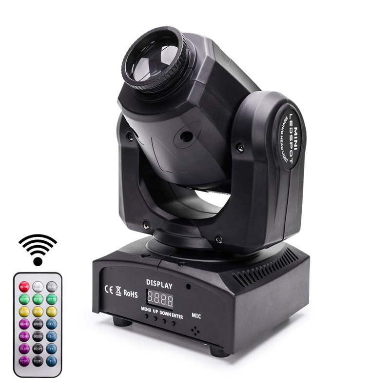 120W Stage Lighting RGBW LED Moving Head DMX DJ Club Beam Party Disco ...