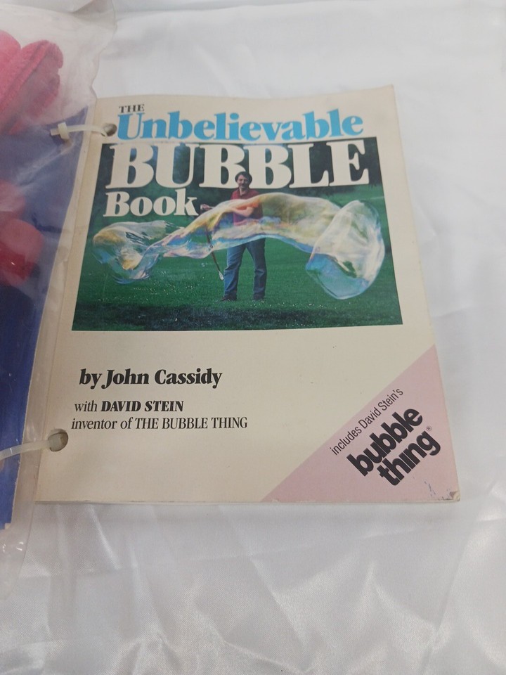 NEW The Unbelievable Bubble Book by John Cassidy and David Stein's ...
