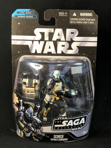 Star Wars Action Figure Scorch Saga Collection Republic Commando Red ...
