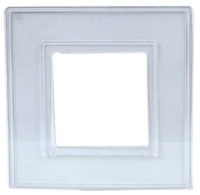 FINGER PLATE LIGHT SWITCH WHITE TRANSPARENT WALL BACK PANEL COVER ...