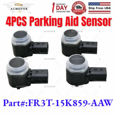 4Pcs PDC Parking Sensor For Ford Edge Mustang Expedition Lincoln FR3T ...
