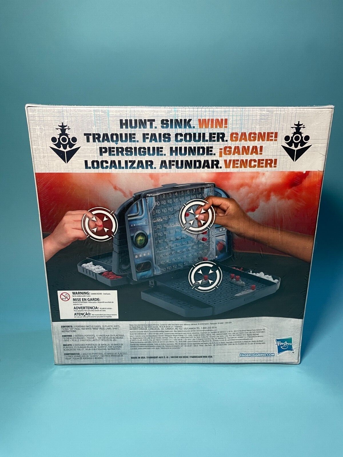 Hasbro Gaming - Battleship Table Top Game - Brand New. 2 player game ...