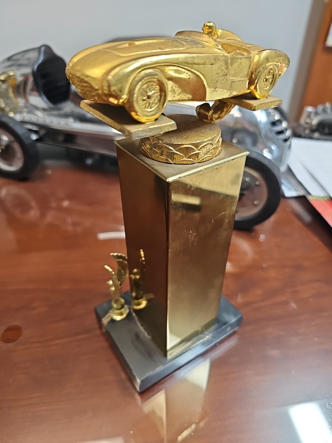 1956 Ferrari Mondial Bob Goldich 1st Place Car Racing Trophy Award Cup ...