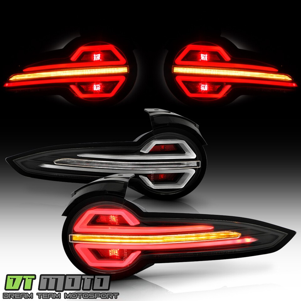 2016-2023 Mazda MX-5 Miata LED Tube Sequential Signal Tail Lights Brake ...