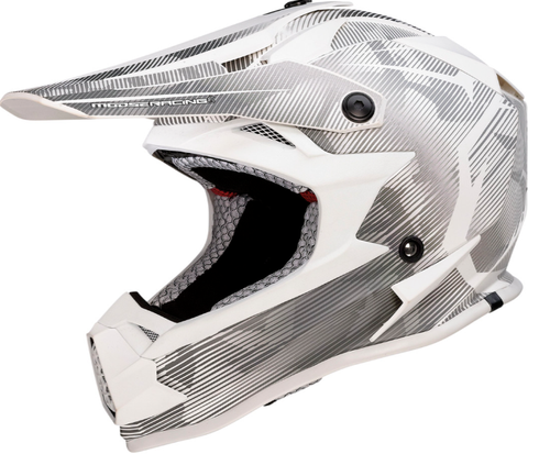 MOOSE RACING-HELMET YOUTH F.I. MIPS AGROID CAMO GRAY/WHITE LARGE | eBay