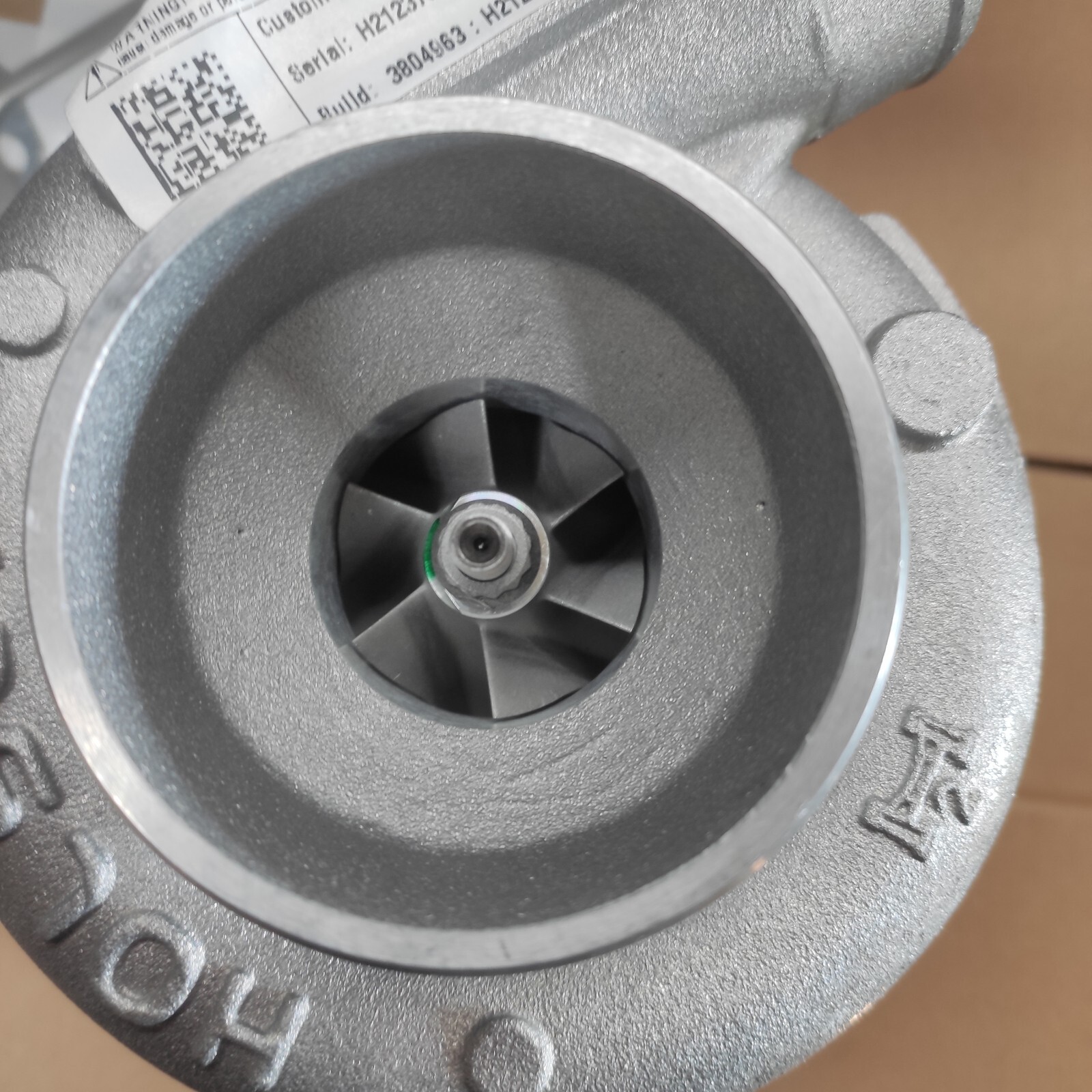 Brand new Turbocharger Turbo Holset HX30 T3 8cm single scroll made ...