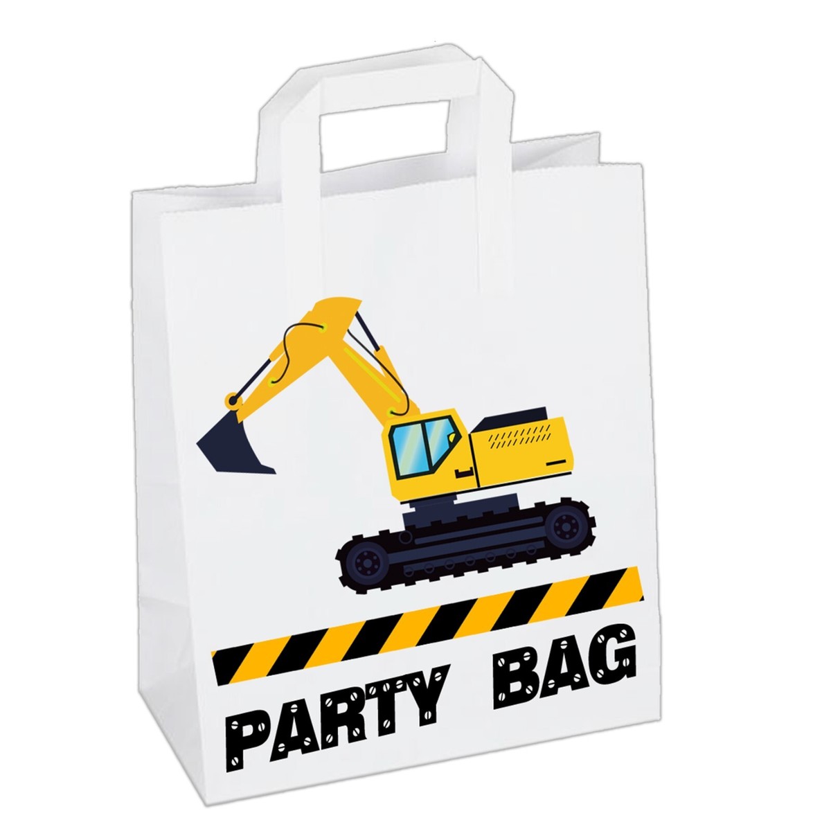 Construction Theme Birthday Party Bags