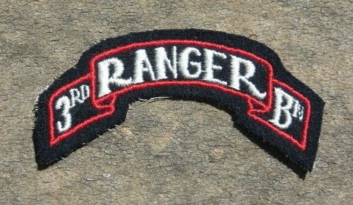 WW2 US ARMY MILITARY 3rd Ranger Battalion Scroll Shoulder Patch | eBay