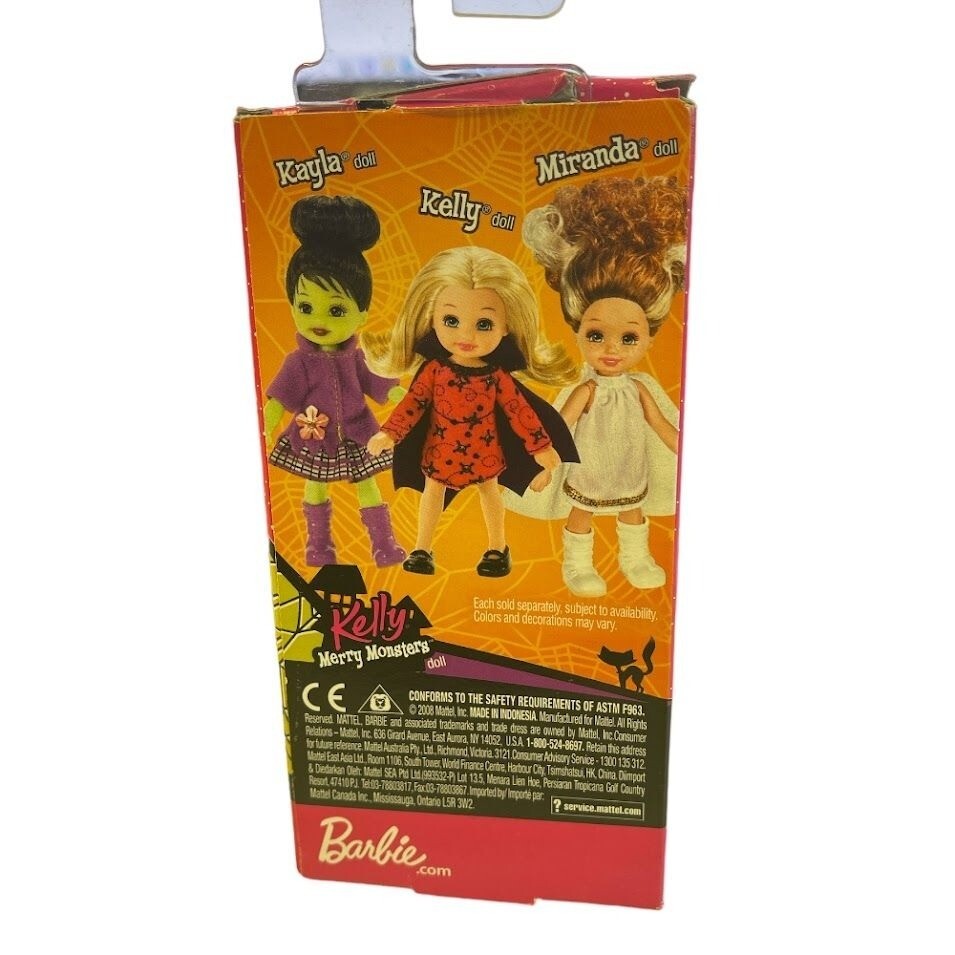 Children's Barbie Kelly Merry Monsters (Miranda) 27084751987| eBay