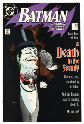 Batman #429 Near Mint Minus 9.2 Joker Death In The Family Jim Aparo Art ...
