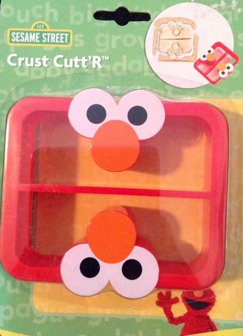 Sesame Street Lunch Bag & Sandwich Crust Cutter ELMO Brand New Back To ...