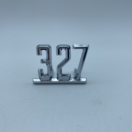 1965 1966 1967 1968 Chevy 327 Fender Emblem Badge | eBay