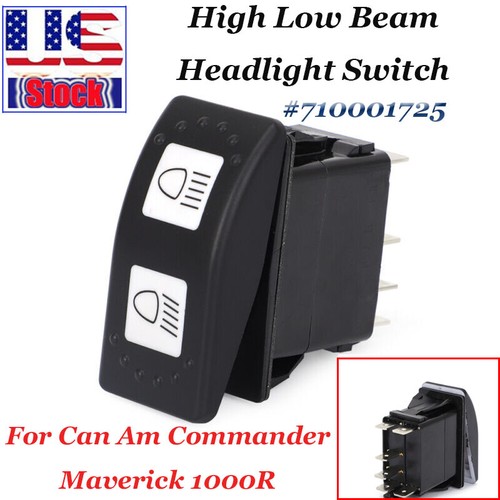 High Low Beam Headlight Switch For Can Am Commander Maverick 1000R ...