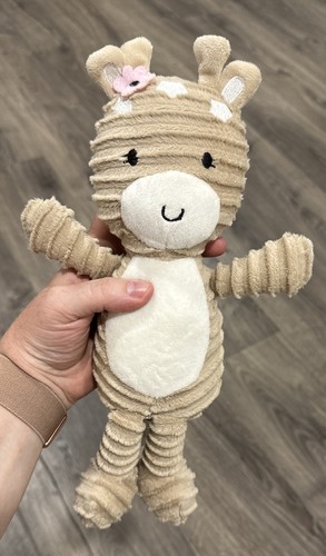 Chick Pea Baby Giraffe Pink Flower Target Lovey Plush Tan Ribbed Cute ...