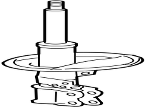 48540-80004 Toyota Absorber assy, shock, rear lh 4854080004, New ...