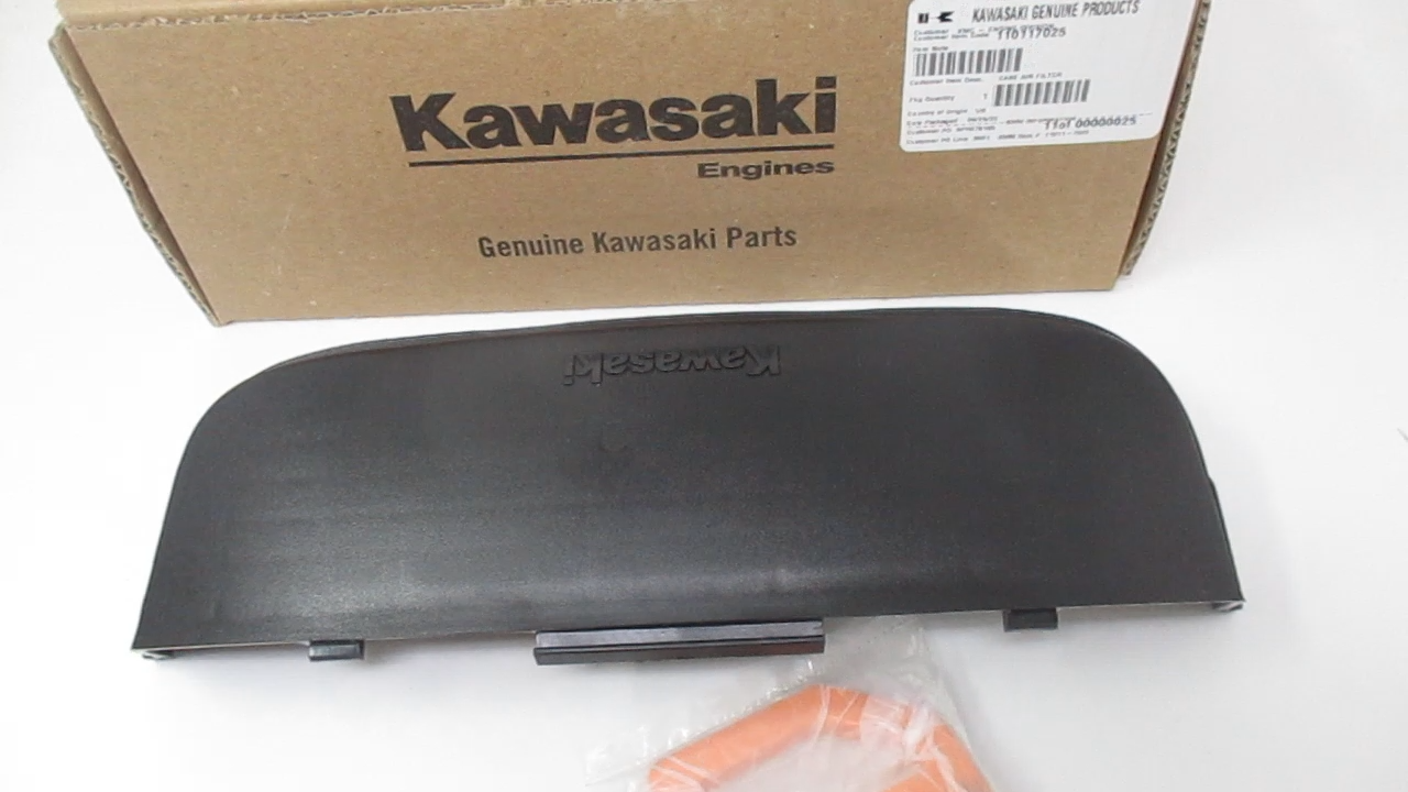 Genuine Kawasaki 11011-7025 Air & Pre-Air Filter Cover 11029-0017 for ...
