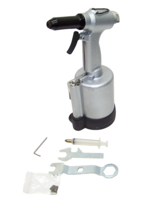 1/4in Air Rivet Gun Pneumatic Riveter Pop Gun Aluminum Rivets 5/32 to 1 ...