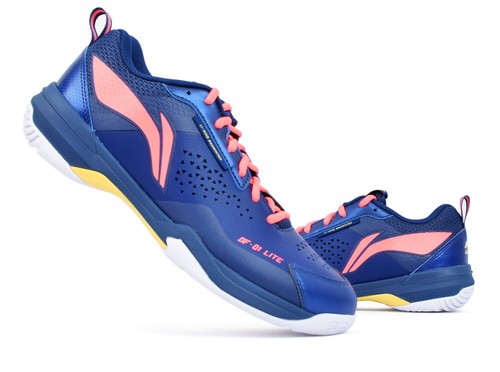 LI-NING Blade LITE Unisex Badminton Shoes Sports Training Navy Pink ...