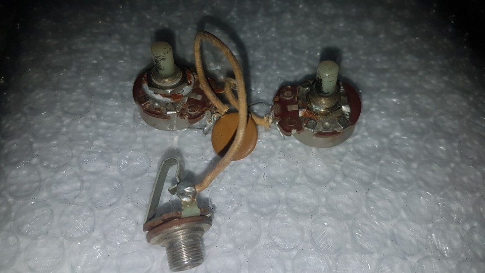 1966 FENDER PRECISION BASS POTS USA | eBay