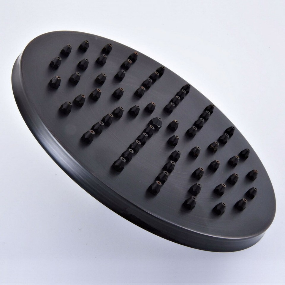 8 inch Round Bathroom Accessiores Shower Head Rain Shower Oil Rubbed ...
