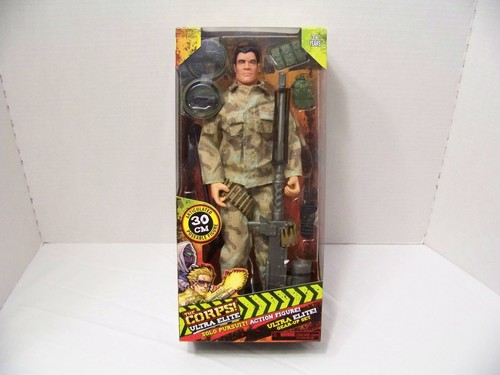 LANARD TOYS THE CORPS ULTRA ELITE 12 INCH SOLO PURSUIT FIGURE ...
