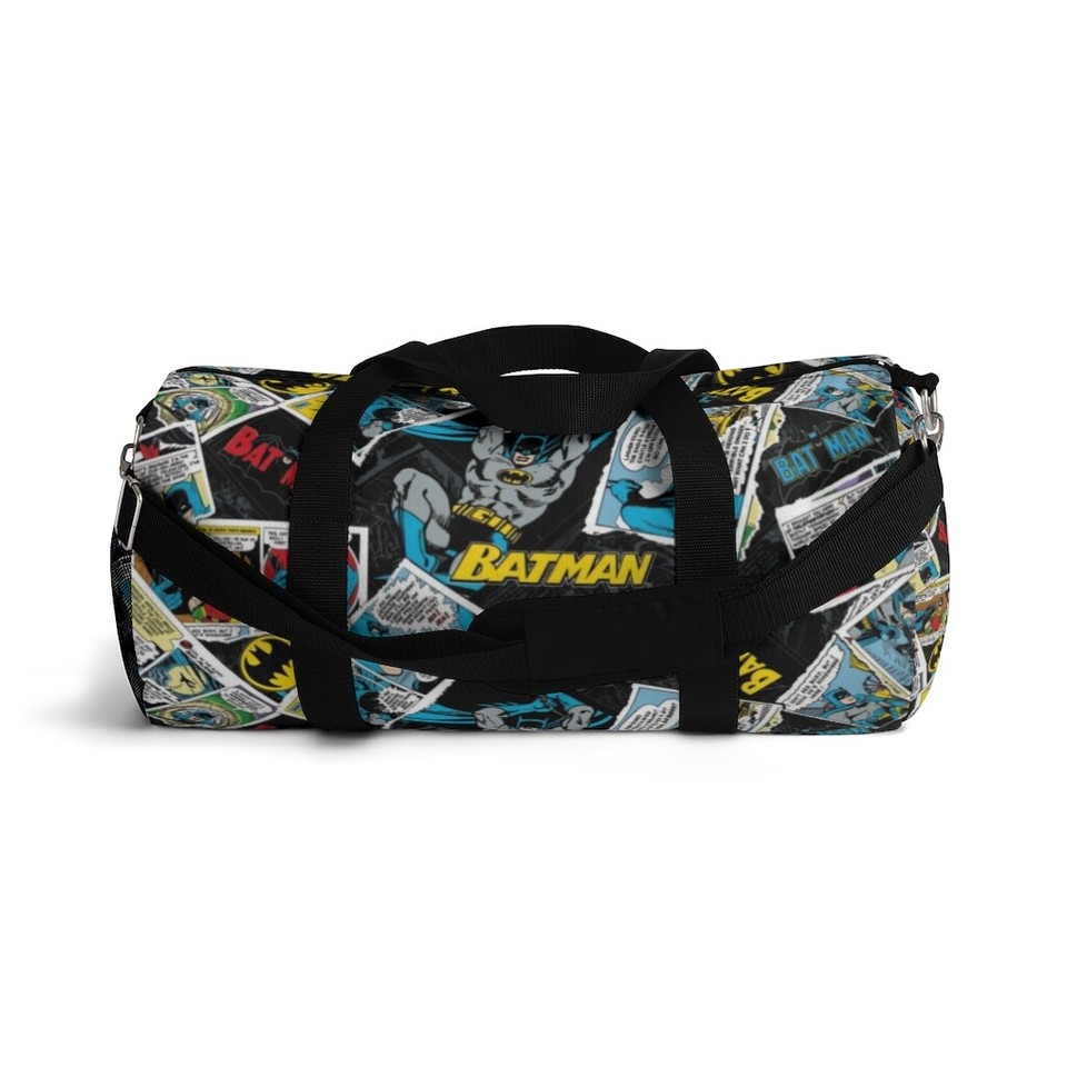 DC Comics Batman Duffel Bag, Comics Duffel Bag, Batman Bag, Men's Gym ...