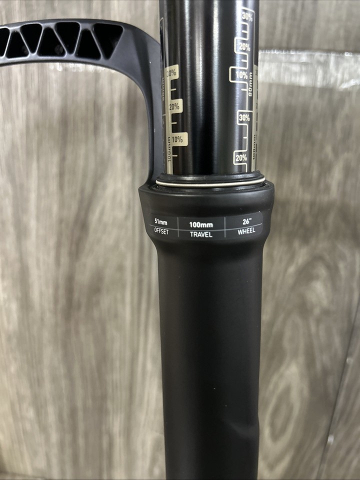 RockShox FS Bluto RL 26" MXL Lite Solo Air Bike Fork Black Stealth | eBay
