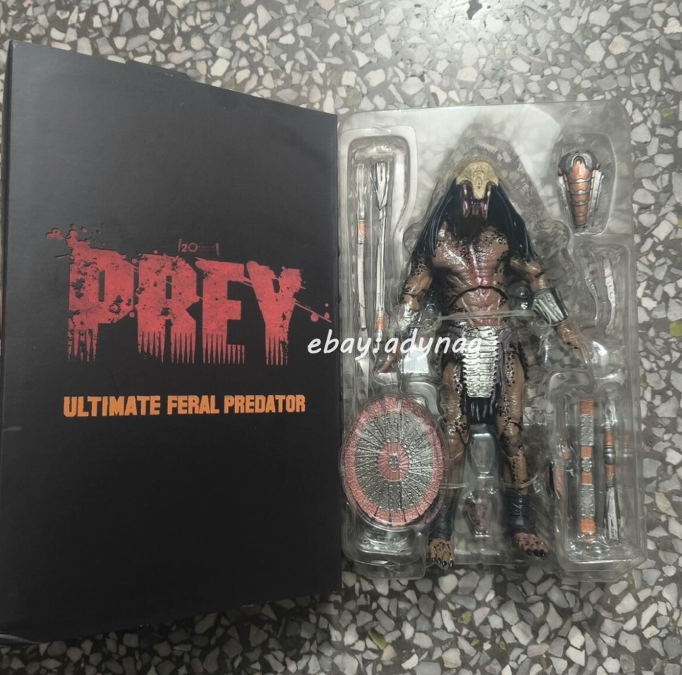 NECA Prey Ultimate Feral Predator 7in Action Figure Predators Stock NEW ...