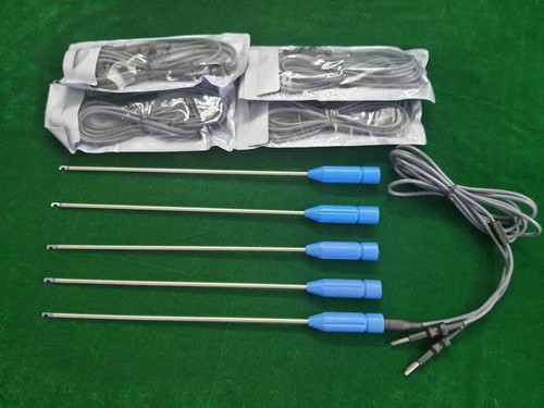10 Pcs Laparoscopic SS Bipolar Electrode 5mm With Cable Surgical Instruments CE | eBay