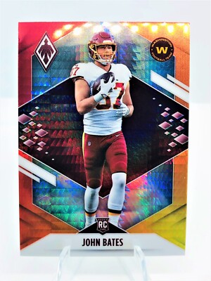 2021 Panini Phoenix Fanatics Fire Burst John Bates RC Rookie #192 | eBay