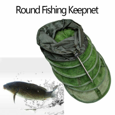 Foldable Fishing Keep Net Quick Driyng Durable 33*200cm Mesh for Bait ...