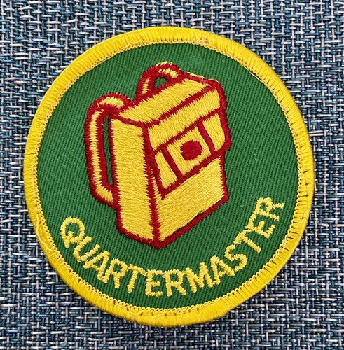 Vintage 1984 Boy Scout Quartermaster Patch Scout Patch BSA-Never sewn ...