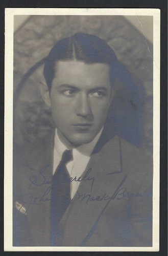 HOLLYWOOD JOHN MACK BROWN ACTOR VINTAGE ORIGINAL PHOTO | eBay